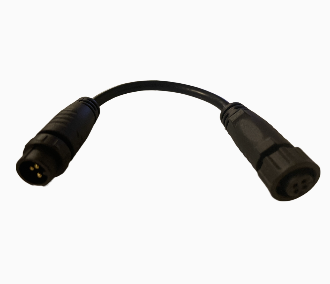 Conversion Cable: 3 to 4 Pin Adapter Minleon – Permanent Lighting