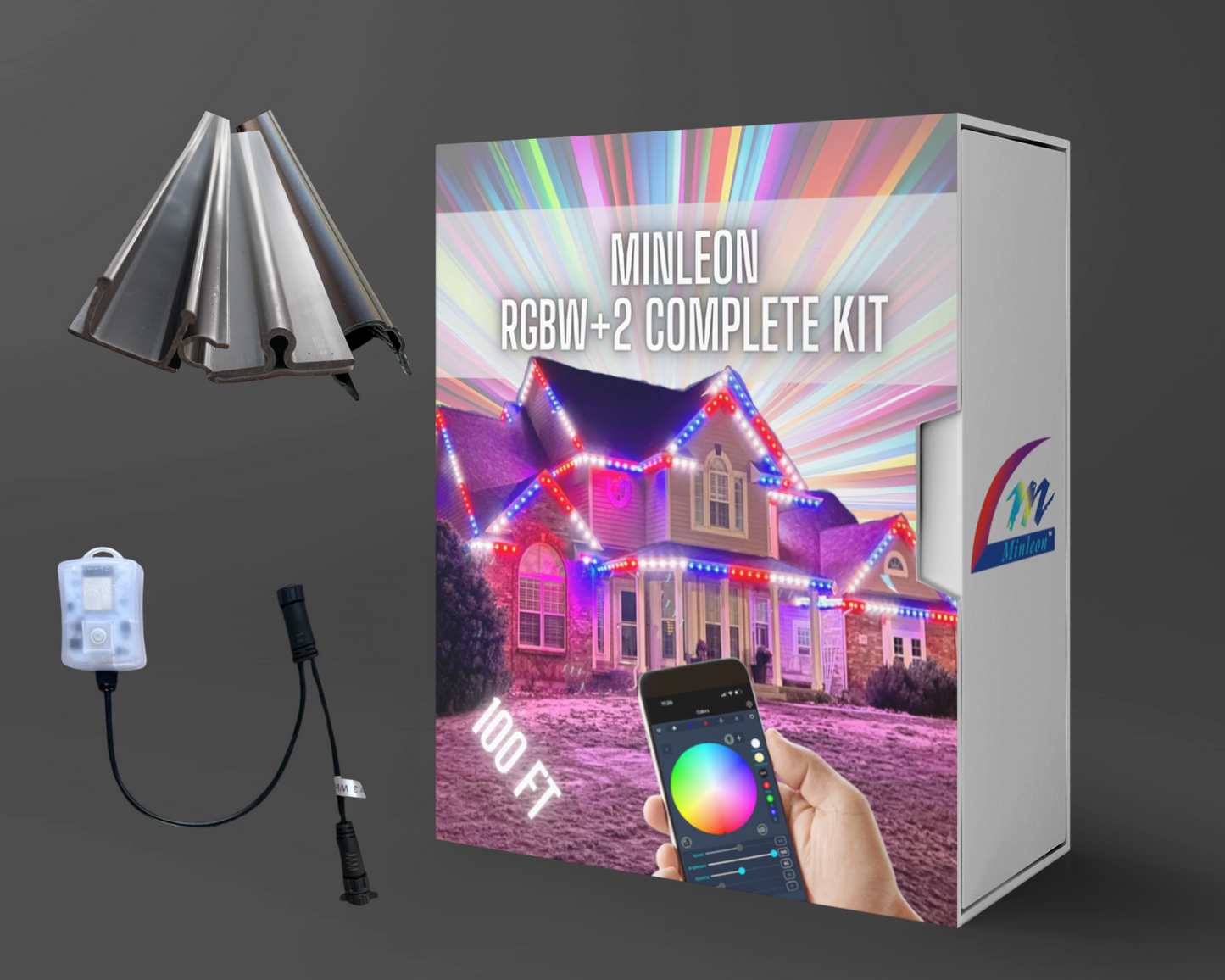 RGBW+2 DEEP Pebble Complete Kits – Permanent Lighting